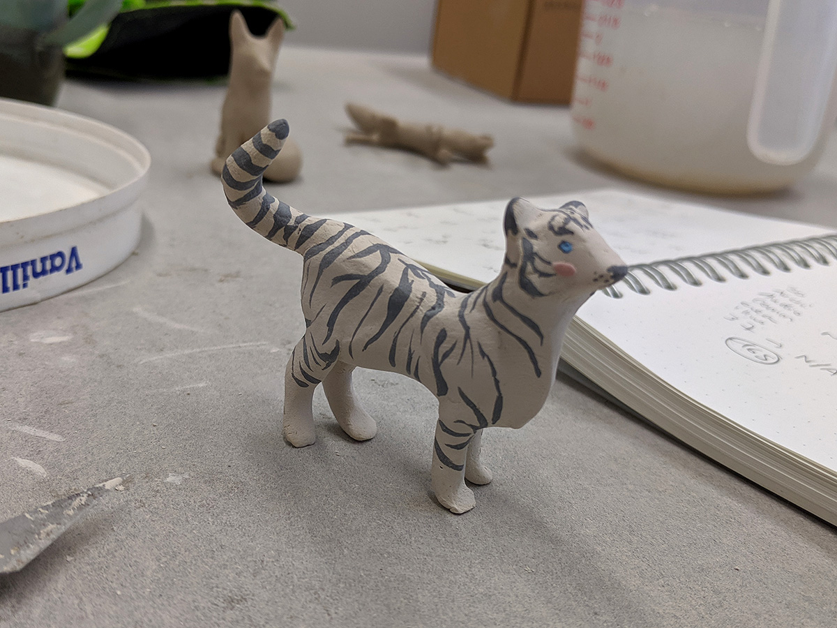 Sculpture en Argile, étape par étape - Kness - Animaux en Céramique