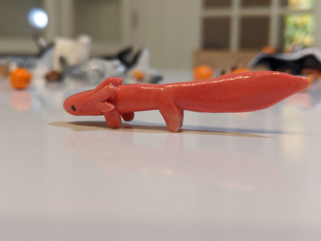 Ceramic Axolotl - Kness