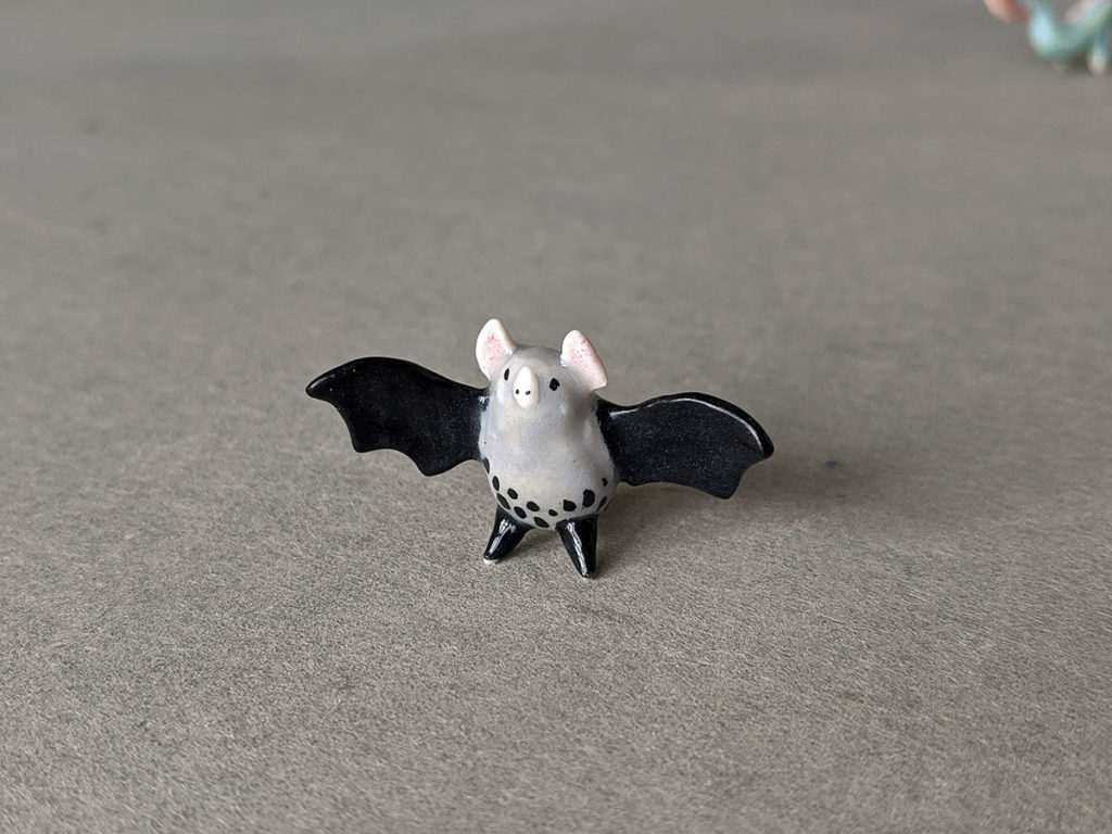 Cute Ceramics Bat - Kness