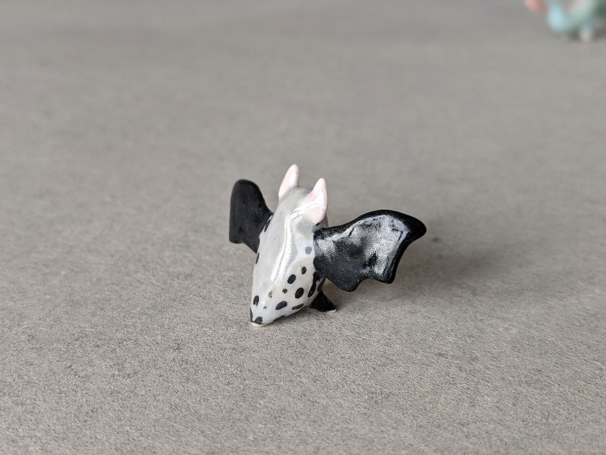 Cute Ceramics Bat - Kness