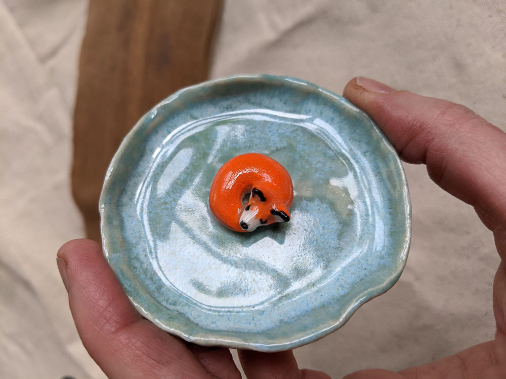 Small fox dish – Kness