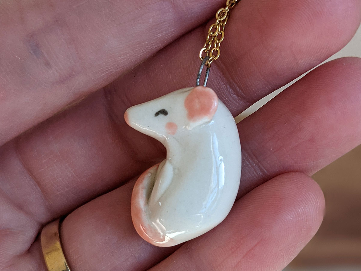 Rat pendant – Kness