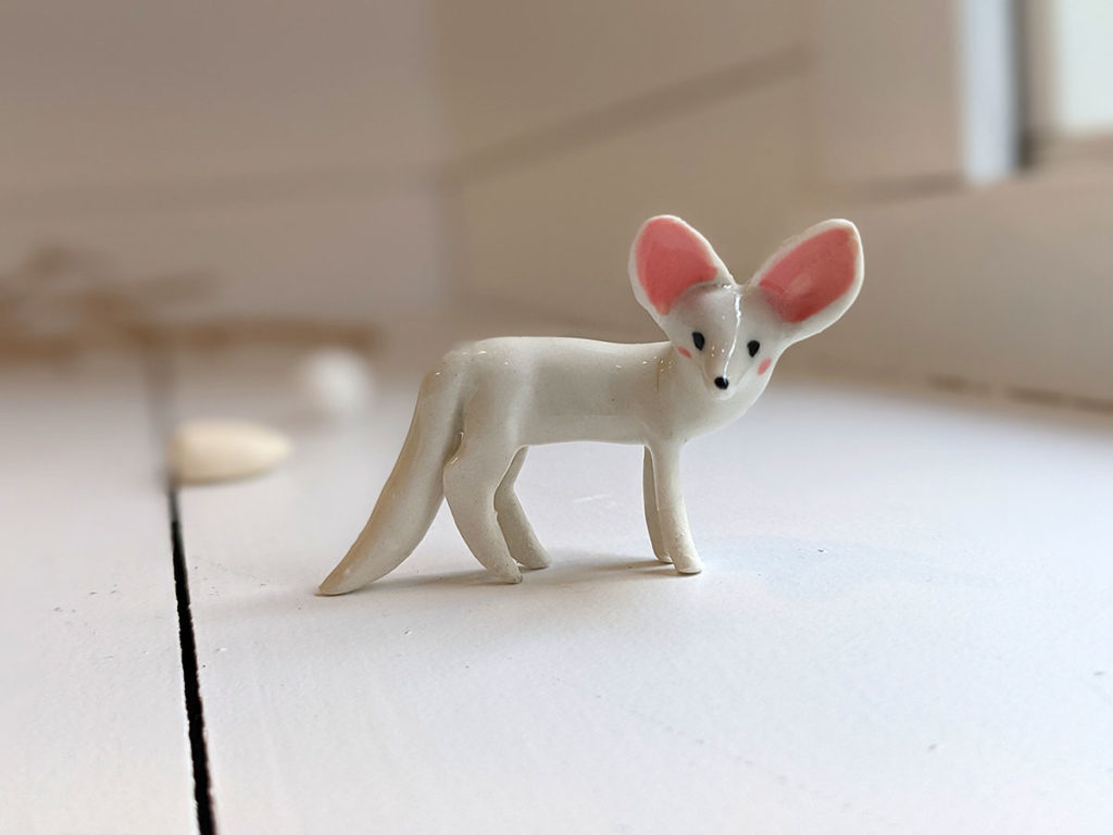 Fennec Fox Figurine - Kness