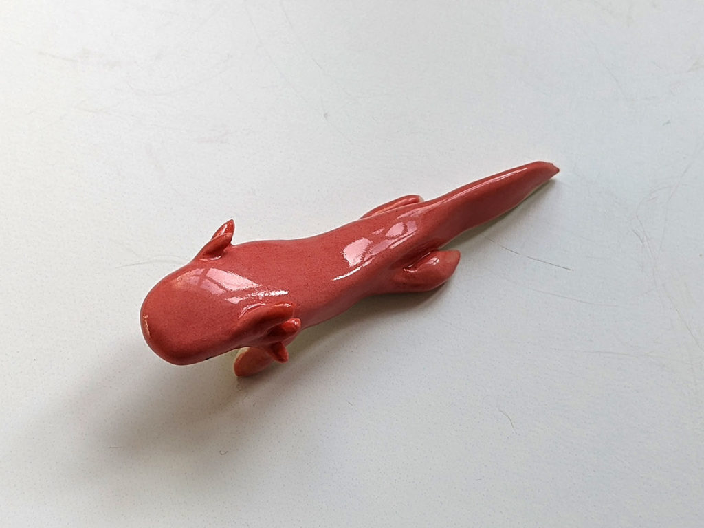 Ceramic Axolotl - Small - Kness