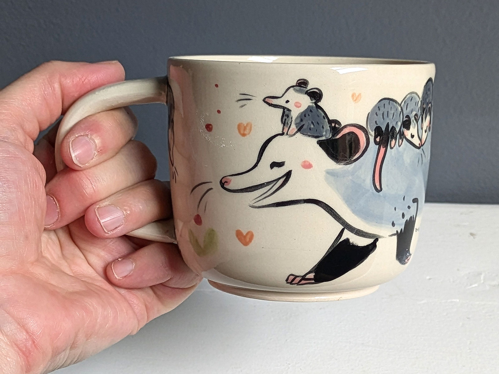 Mug : Opossum Family - Kness