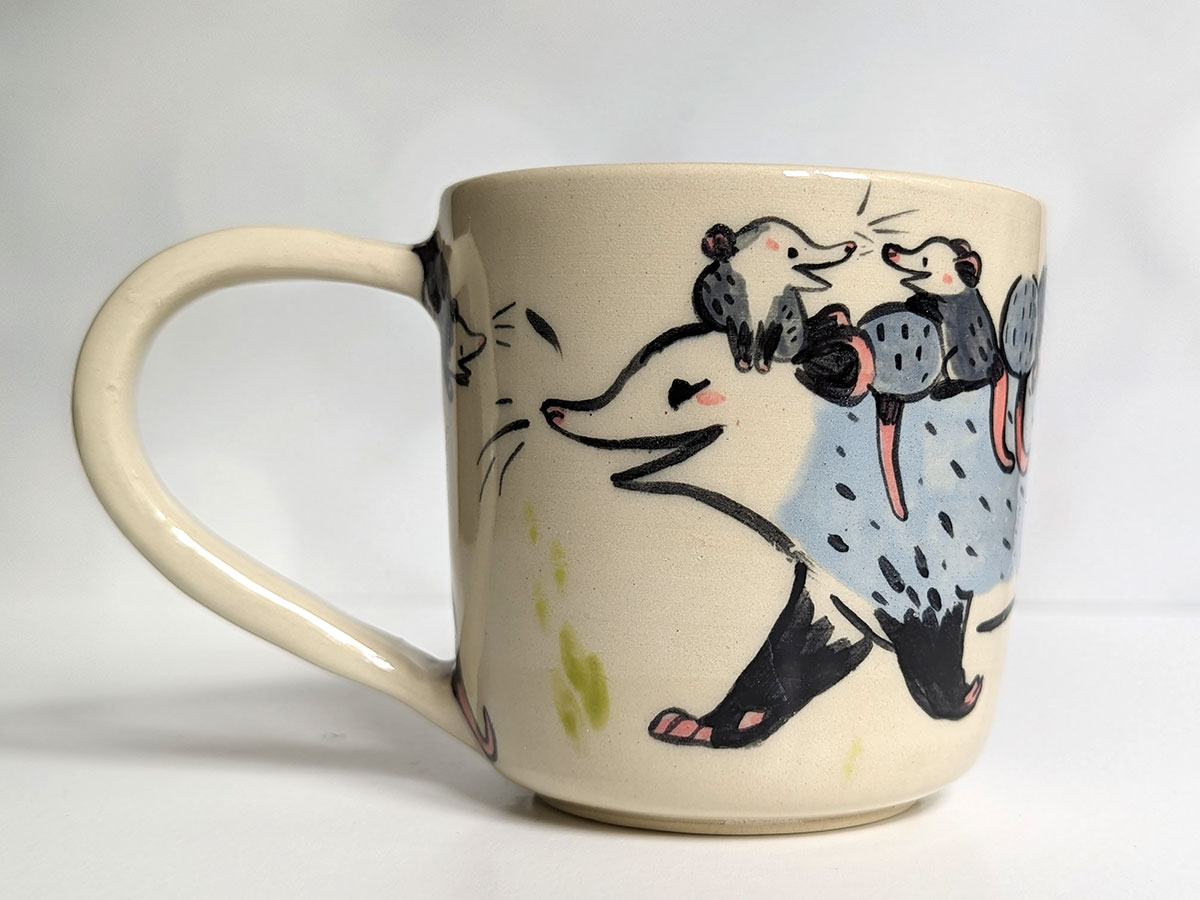 Mug : Opossum Family - Kness