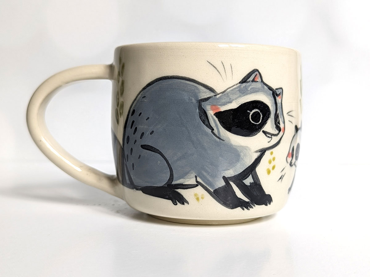 Mug : Raccoons - Kness